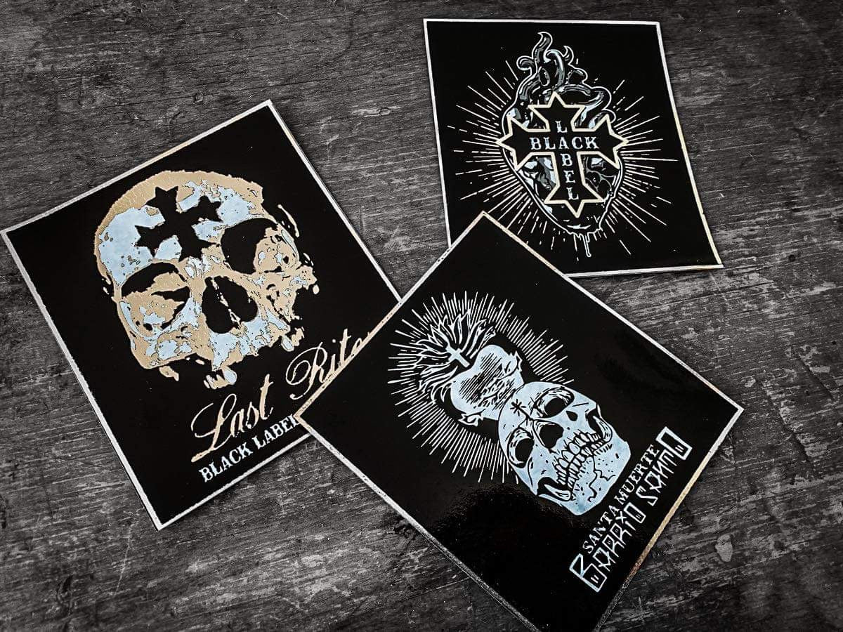BLTC Sticker Set - Last Rites, Barrio Santo, Super Deluxe – Oveja Negra ...